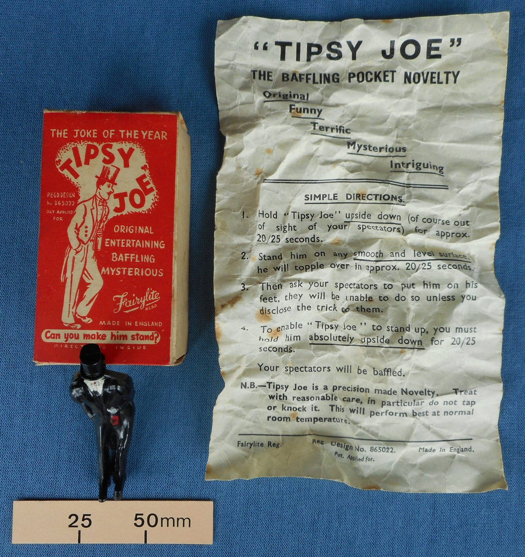 'Tipsy Joe' the Baffling Pocket Novelty - The Davenport Collection
