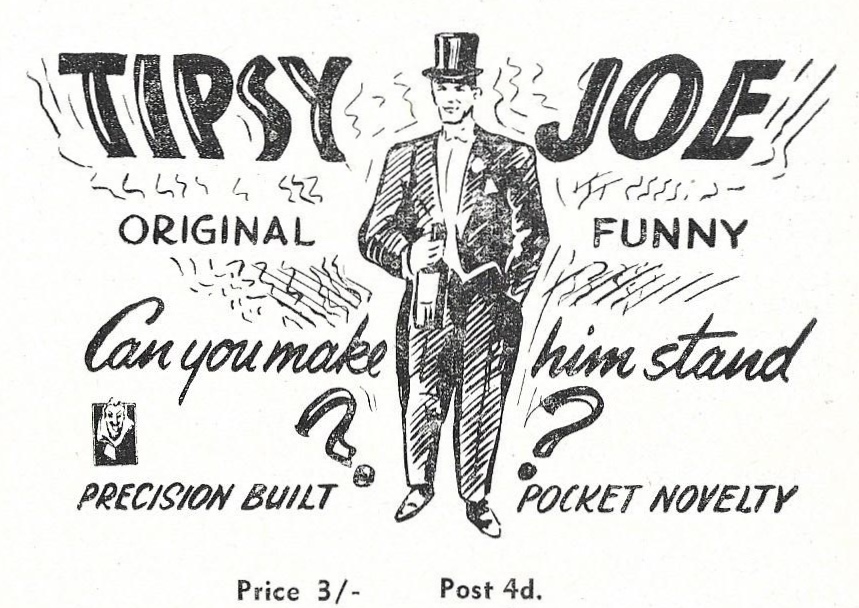 'Tipsy Joe' the Baffling Pocket Novelty - The Davenport Collection